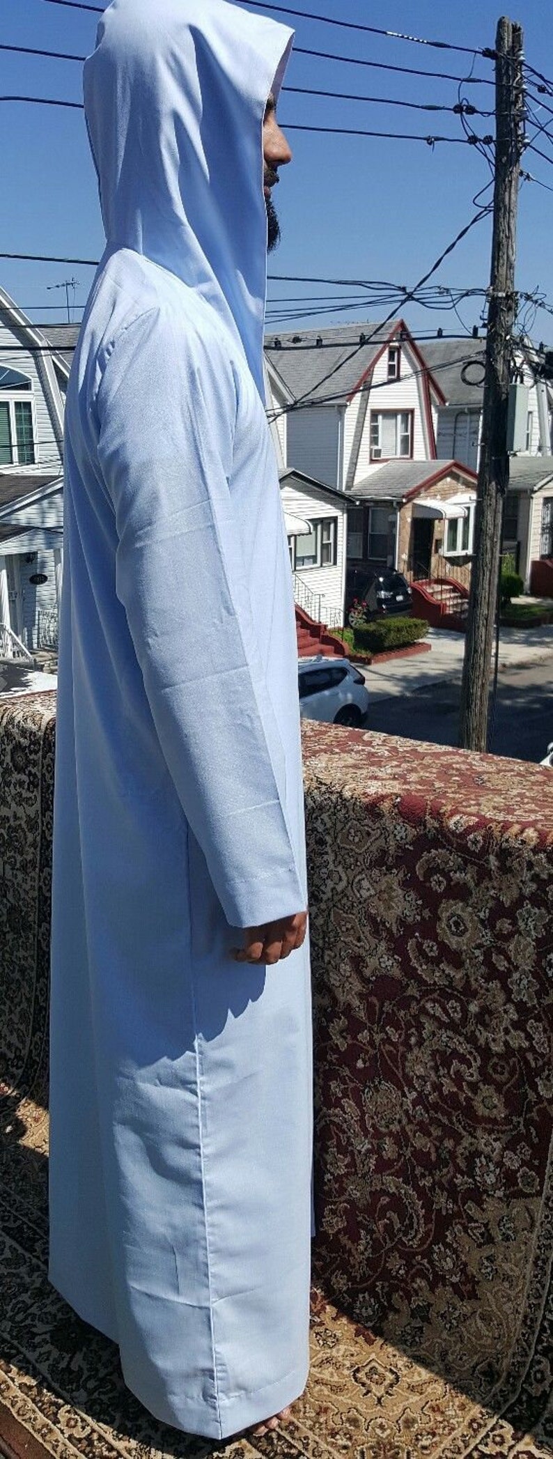 Thobes Thobe hooded Designer thobe Arabic dress Islamic | Etsy