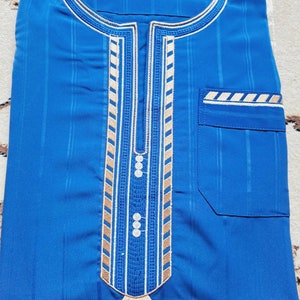 Men Thobe With Pants, African Men Wear , Islamic Clothing, Jubba Thobes ...