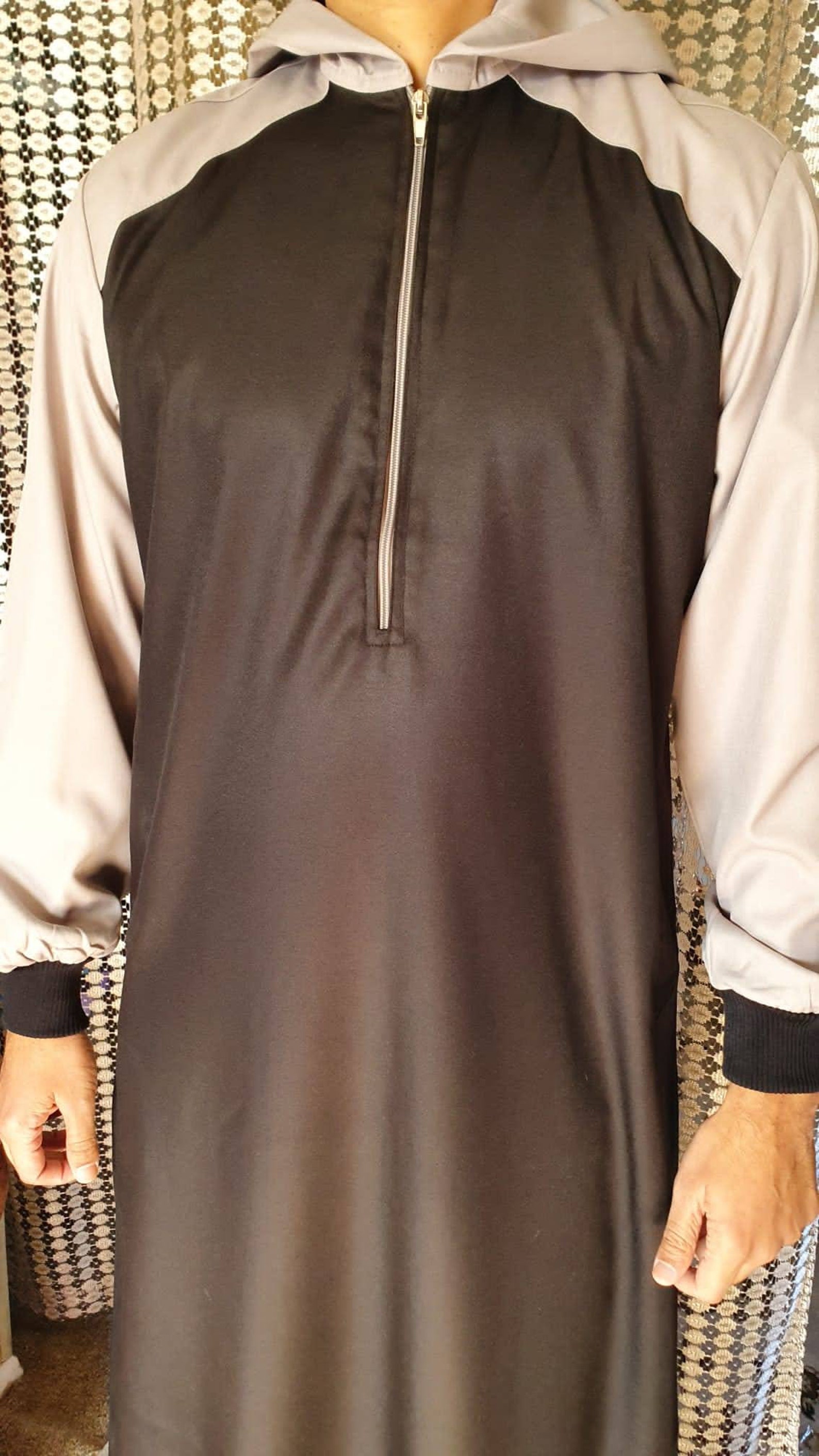 Hoodie Thobes, Thobe, Ielegant Designer Thobe,arabic Dress, Islamic ...