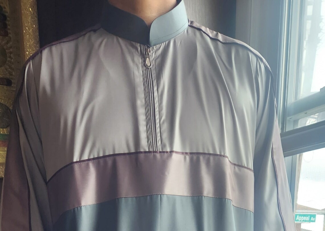 Ielegant Men's Designer Thobes, Islamic Religion Clothing, Middle ...