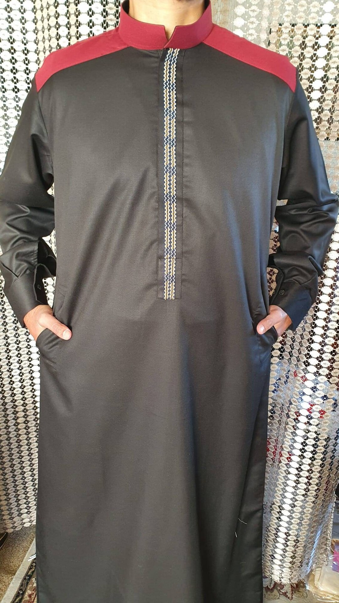 Thobes, Thobe, Ielegant Designer Thobe, Arabic Dress, Islamic Clothing ...