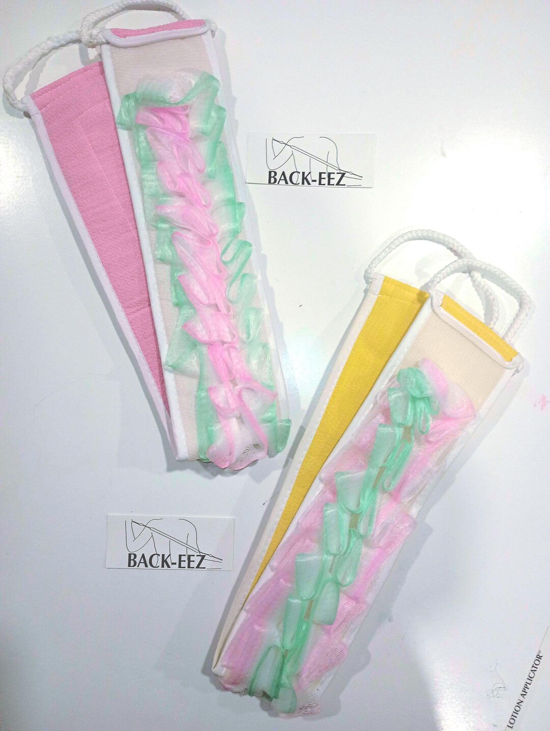 Exfoliating Shower Pouf, Back and Body Washing Strap, Body Loofah, Back ...