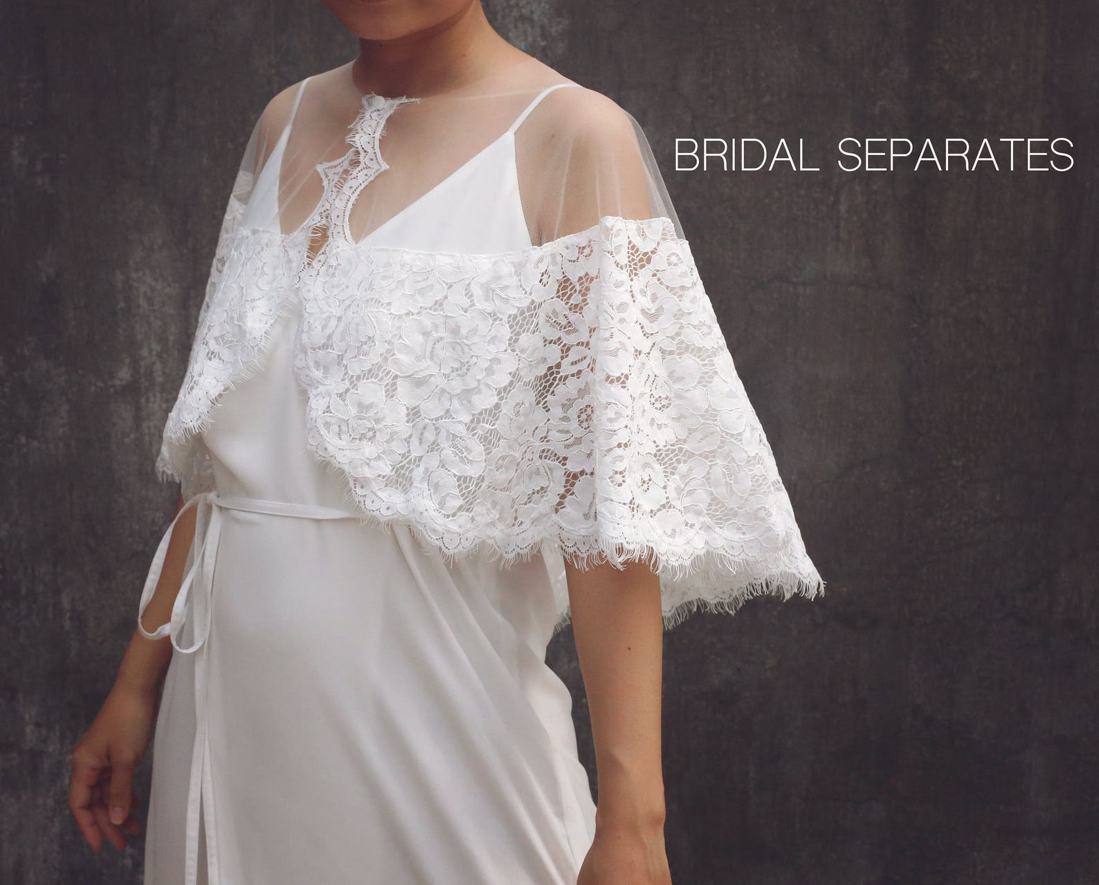 SALE/ Wedding Dress Cover Up, Embellished Bridal Dress Cover Up, Tulle ...