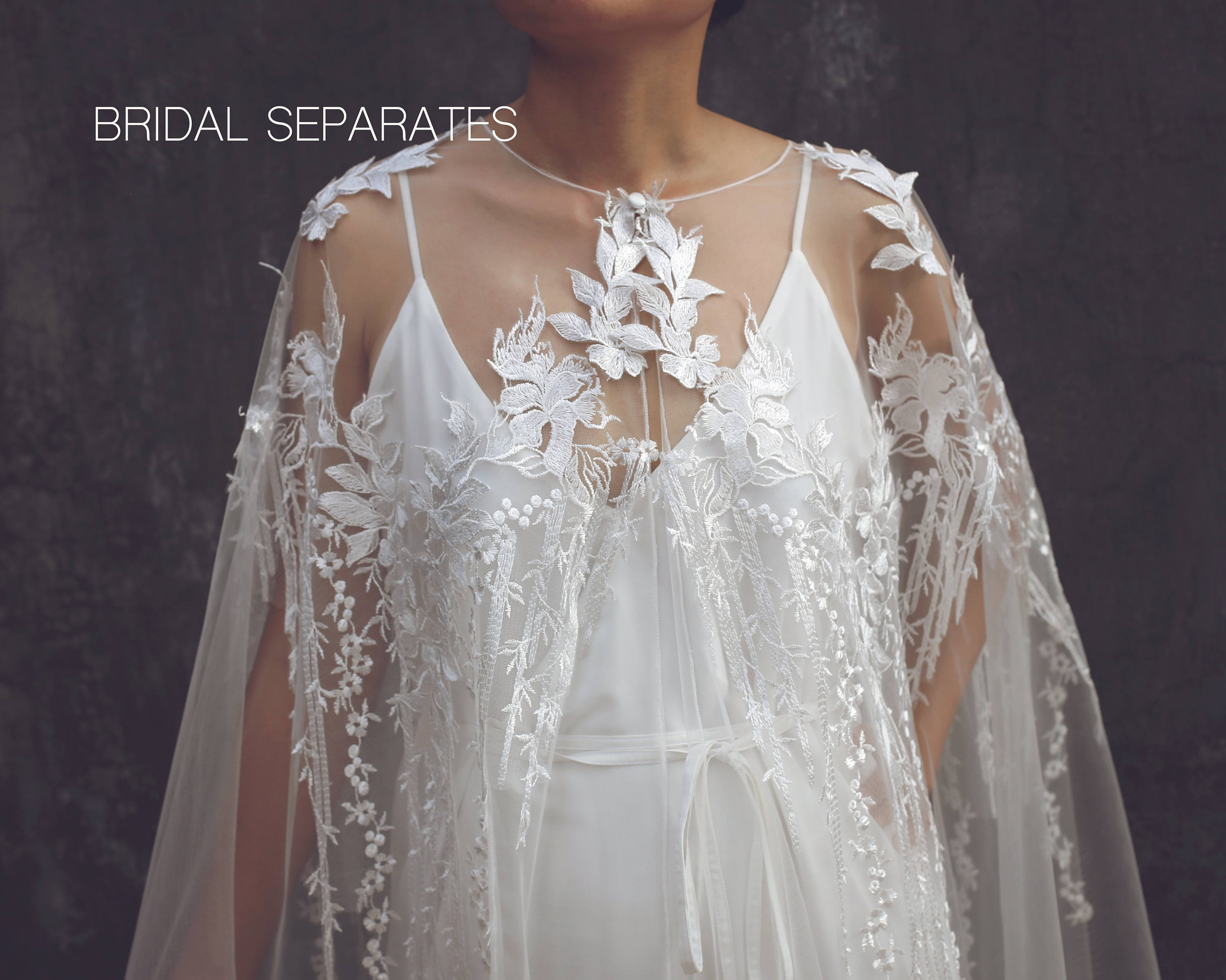 Long Bridal Cape, Long Bridal Capelet, Long Wedding Cape, Wedding Cover ...