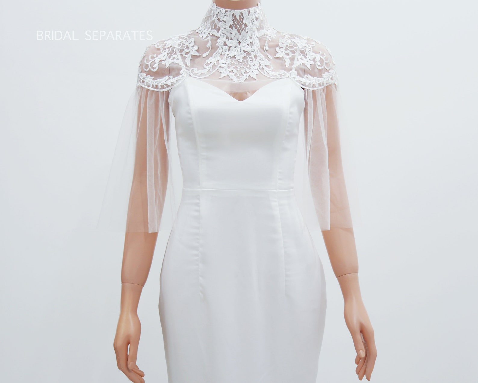 Lace Bridal Cape Lace Wedding Cape Lace Bridal Cape Couture - Etsy