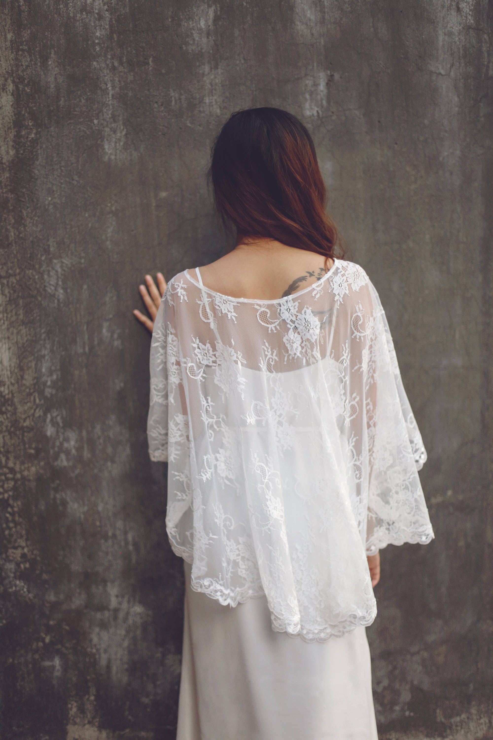 Bridal Cape Custom Wedding Cover Upbridal Cover Up Lace | Etsy