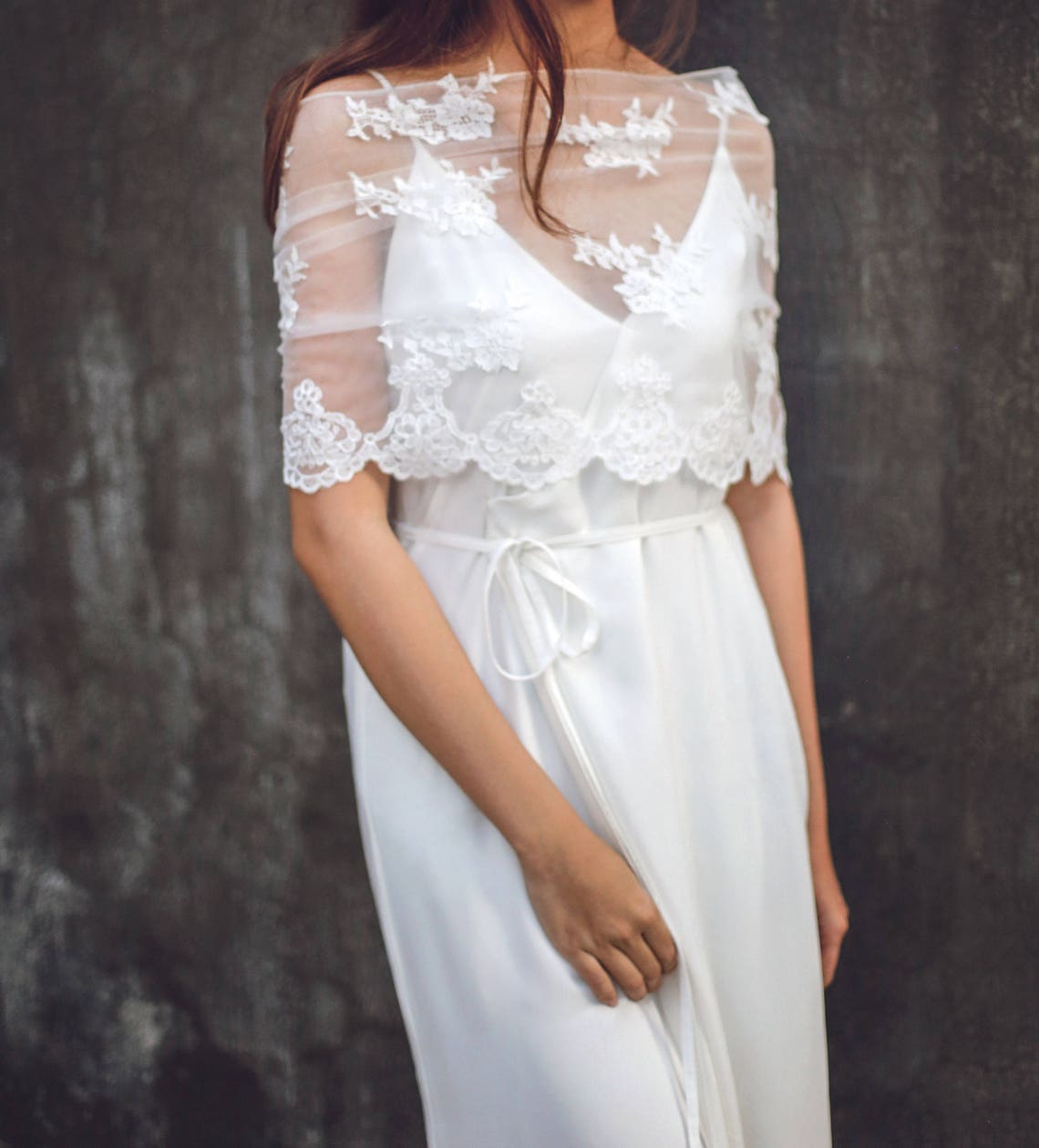 Lace Bridal Cape Lace Wedding Cover Upbridal Cover Up Lace | Etsy