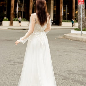 Bridal Cover Up, Wedding Dress Cover Up, Bridal Dress Topper, Long ...