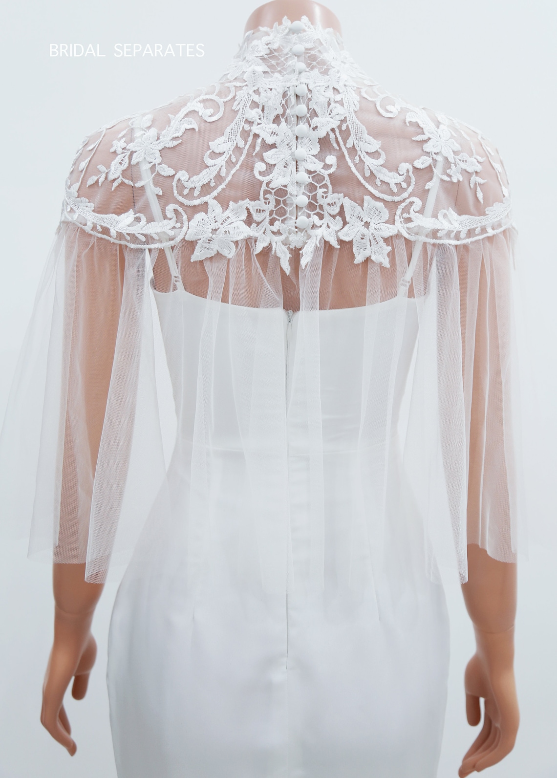 Lace Bridal Cape Lace Wedding Cape Lace Bridal Cape Couture - Etsy