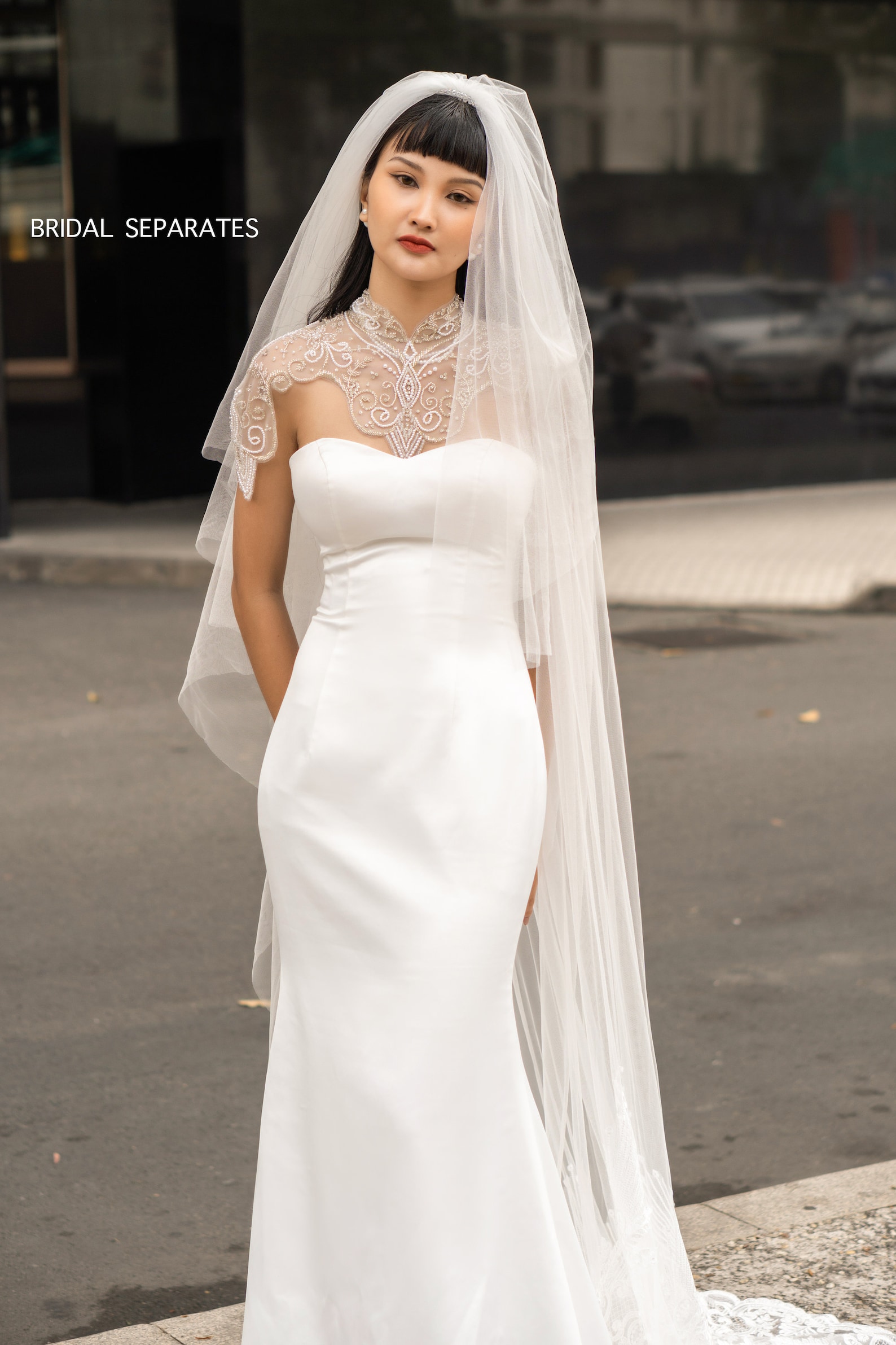 Crystal Bridal Cape Crystals Wedding Dress Cape Crystals | Etsy