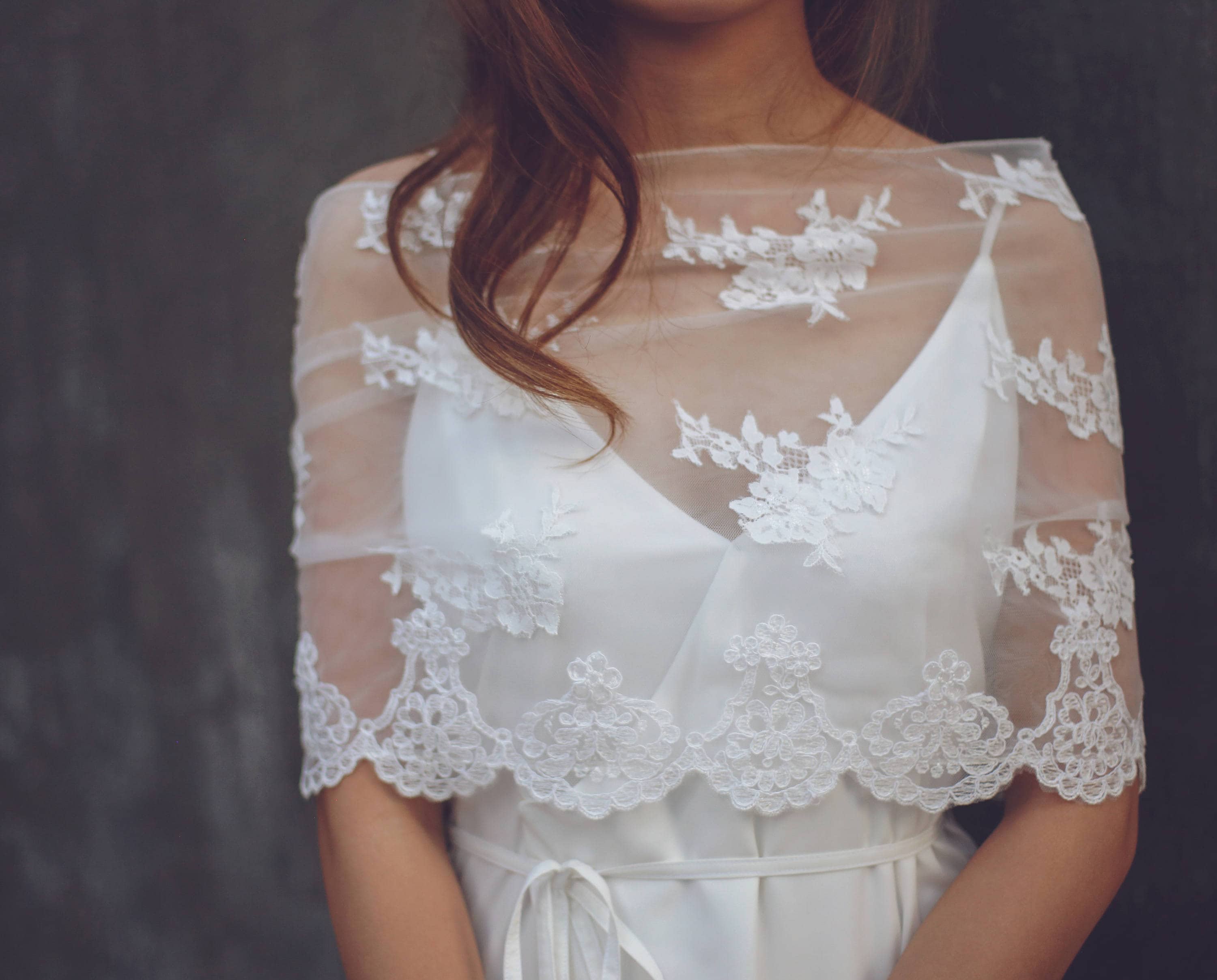 Lace Bridal Cape Lace Wedding Cover Upbridal Cover Up Lace | Etsy