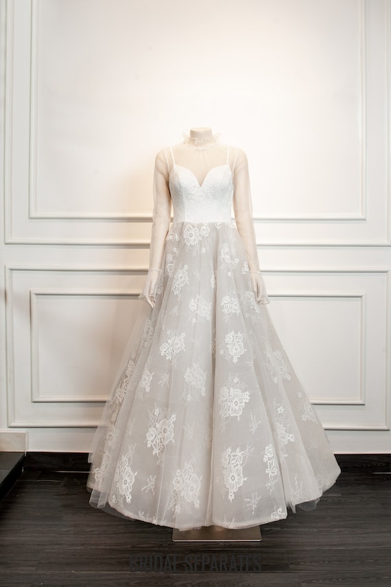 SAMPLE SALE / Lace Ball Gown Wedding Dress Ball Gown Bridal - Etsy