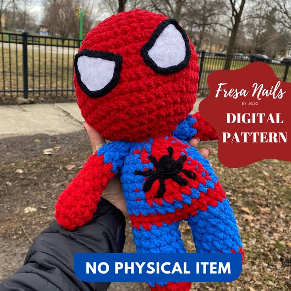 Spiderman Crochet - Etsy