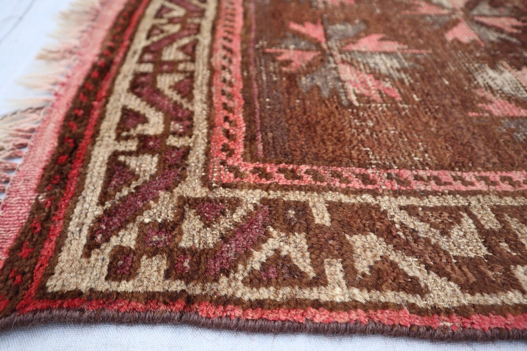AUTH: 4.8 X 8.3 Feet. Vintage Afghan Handmade Tribal, 100% Wool ...