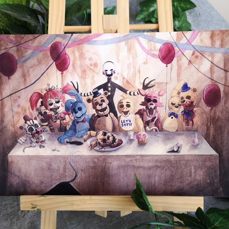 Five Nights at Freddys Posters - Etsy