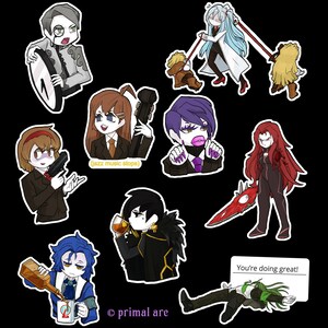 Lobotomy Corporation Memes Sephirot Sticker Pack | Pack of Nine ...