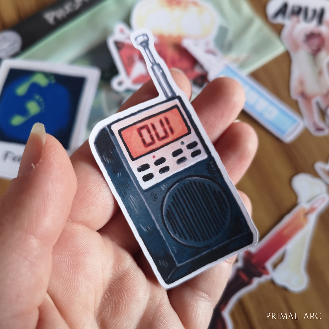 Phasmophobia Sticker Set Pack of Ten Paper Stickers - Etsy