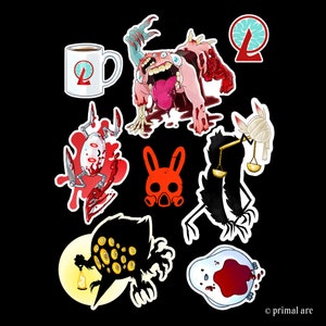 Lobotomy Corporation Sticker Pack Pack of Eight Stickers for Craft ...