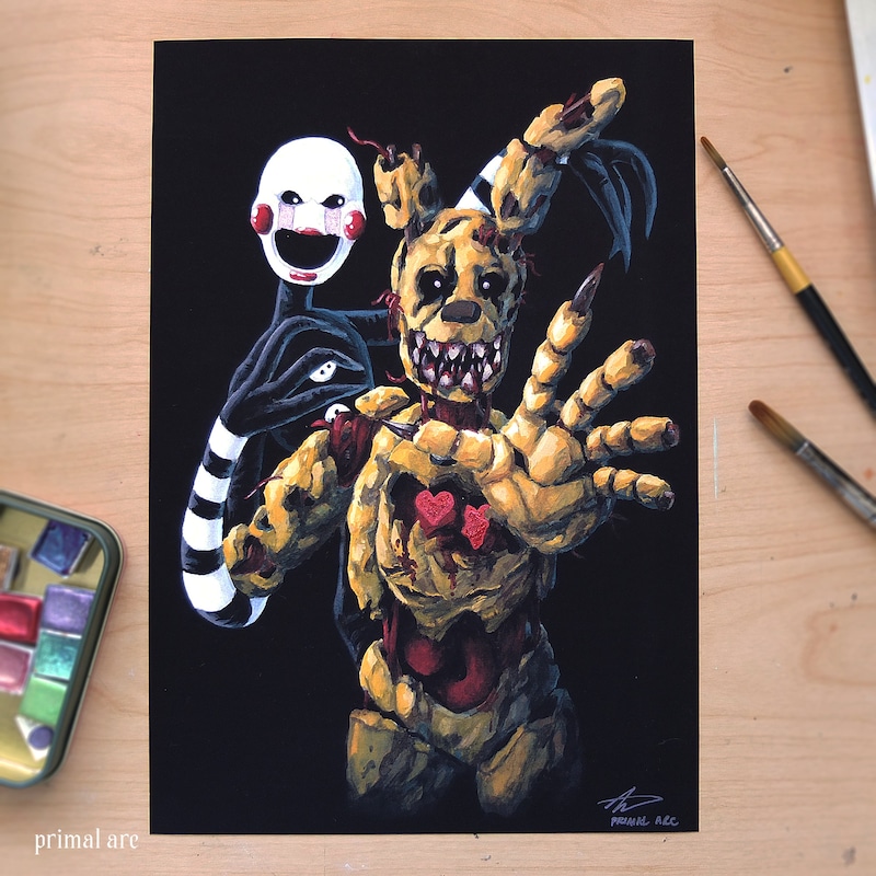 Five Nights at Freddys Body Pillow - Etsy