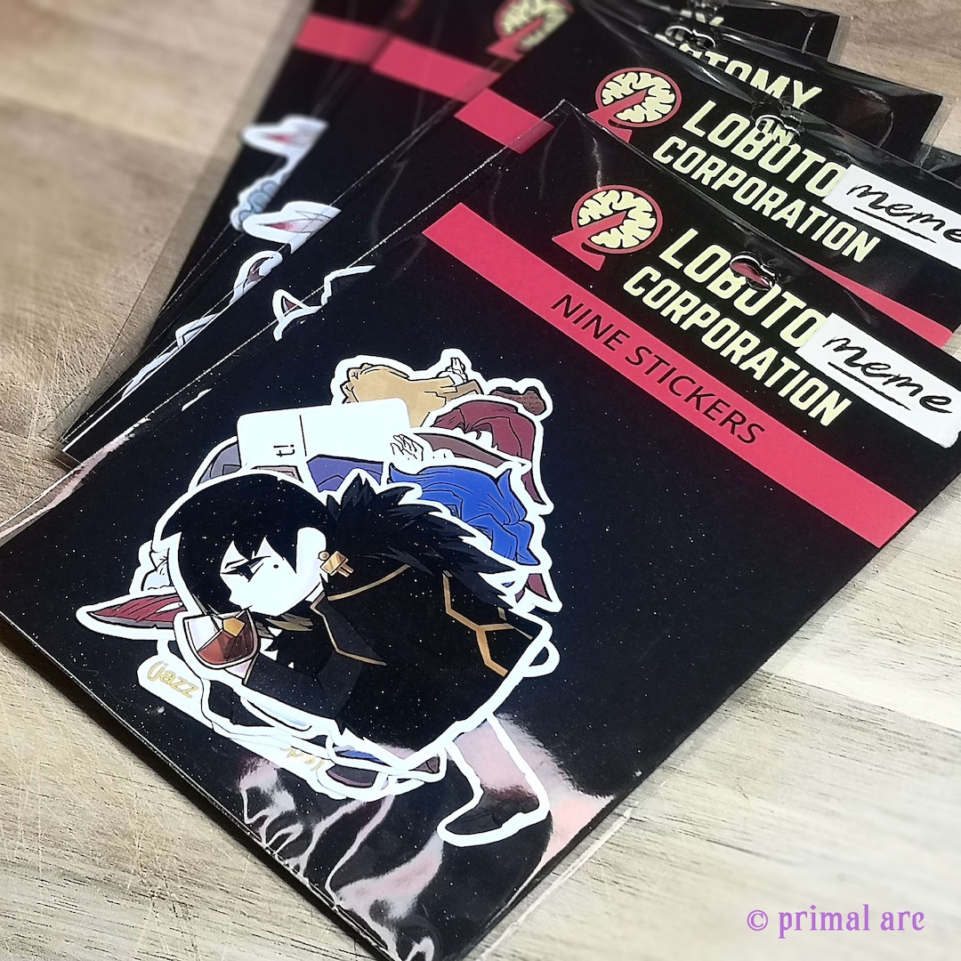 Lobotomy Corporation Memes Sephirot Sticker Pack | Pack of Nine ...