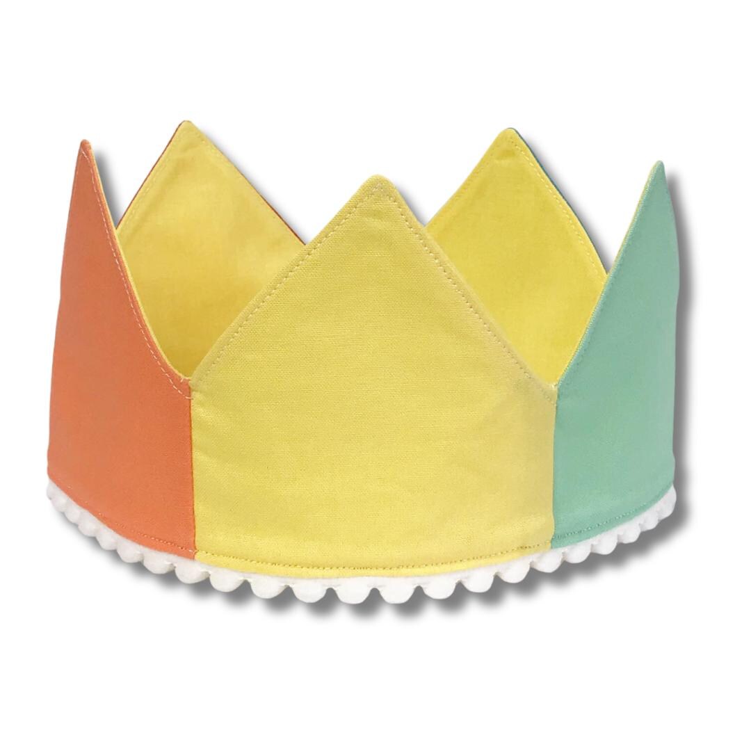 Retro Rainbow Party Crown / Party Hat / Birthday / Rainbow - Etsy