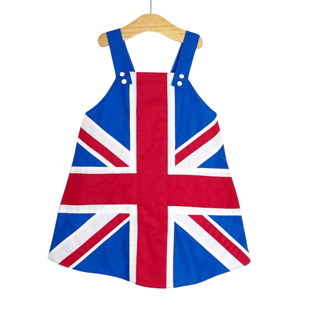Union Jack Dress / Dungarees / British / Flag Dress - Etsy UK