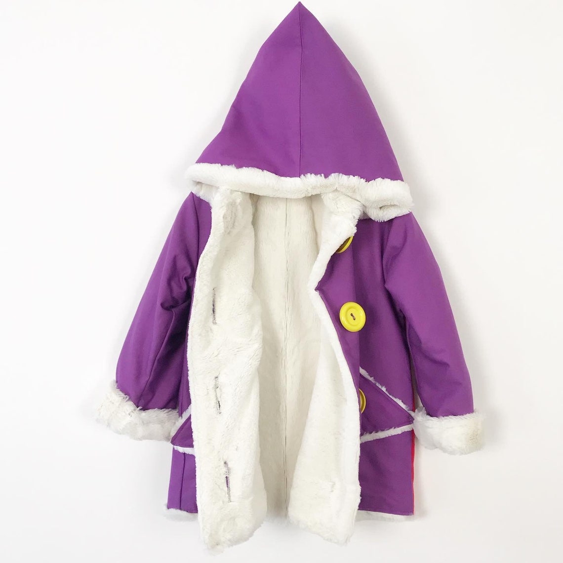 Rainbow Coat / Colourful /bright /jacket | Etsy