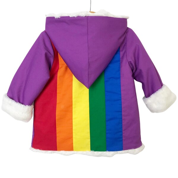 Rainbow Coat - Etsy