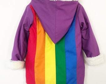 Rainbow Jacket - Etsy