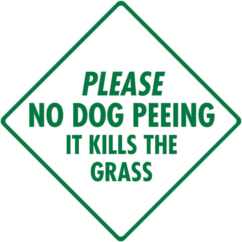 No Peeing Sign - Etsy