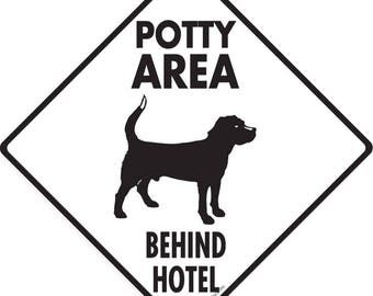 Dog Potty Area Sign - Etsy