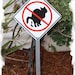 No Cat Pooping With Cat Pooping Image Aluminum Sign or Vinyl Sticker - Etsy