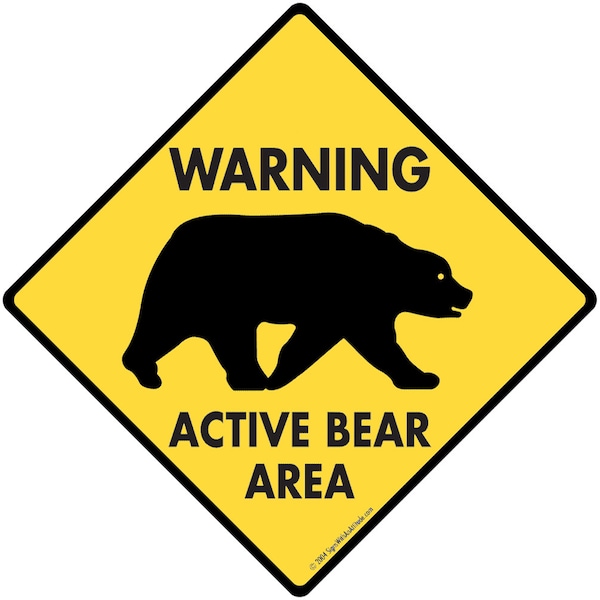 Bear Signs - Etsy