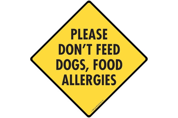 Dog Food Sign
