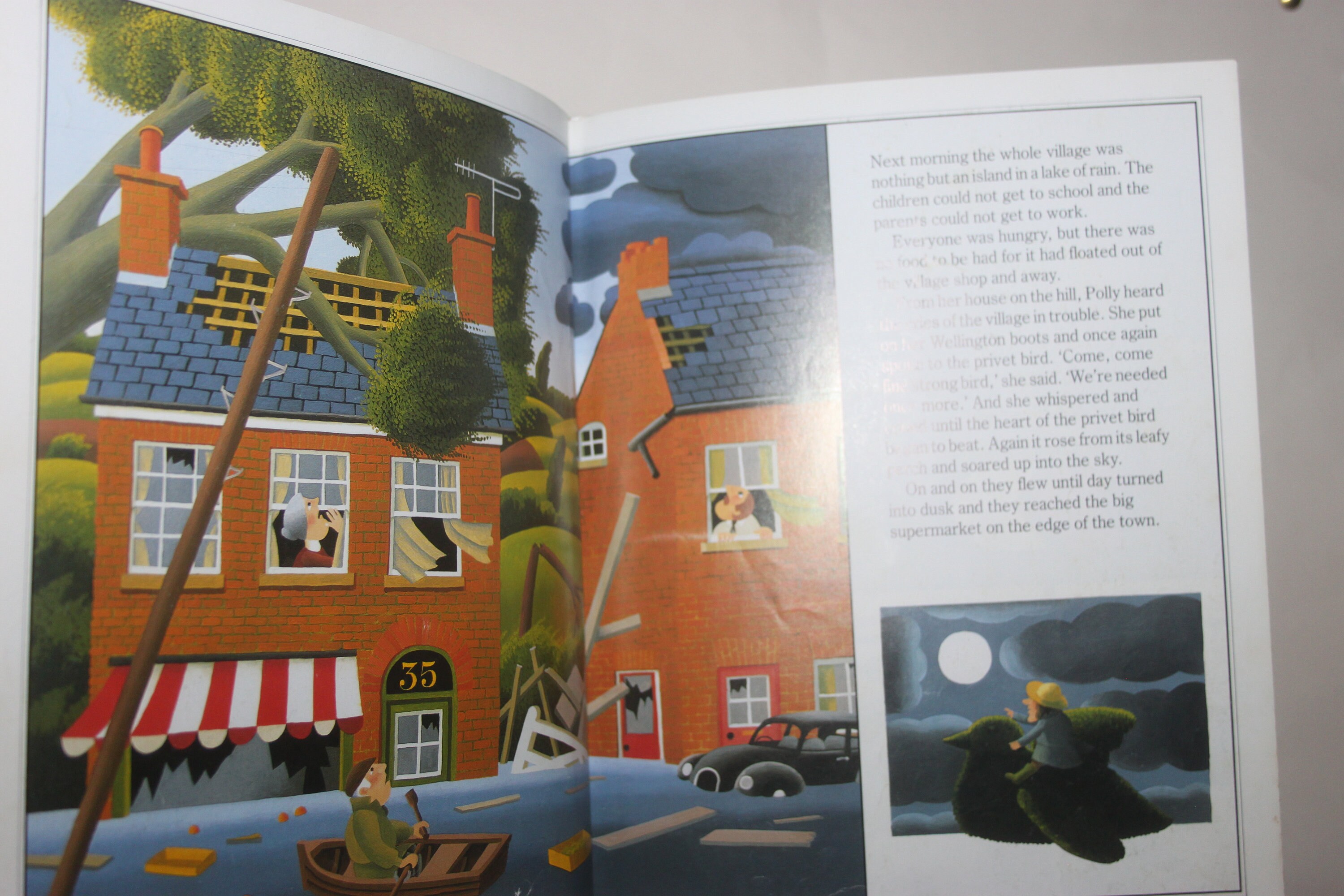 Vintage Children's Books, Polly and the Privet Bird by Reg Cartwright ...