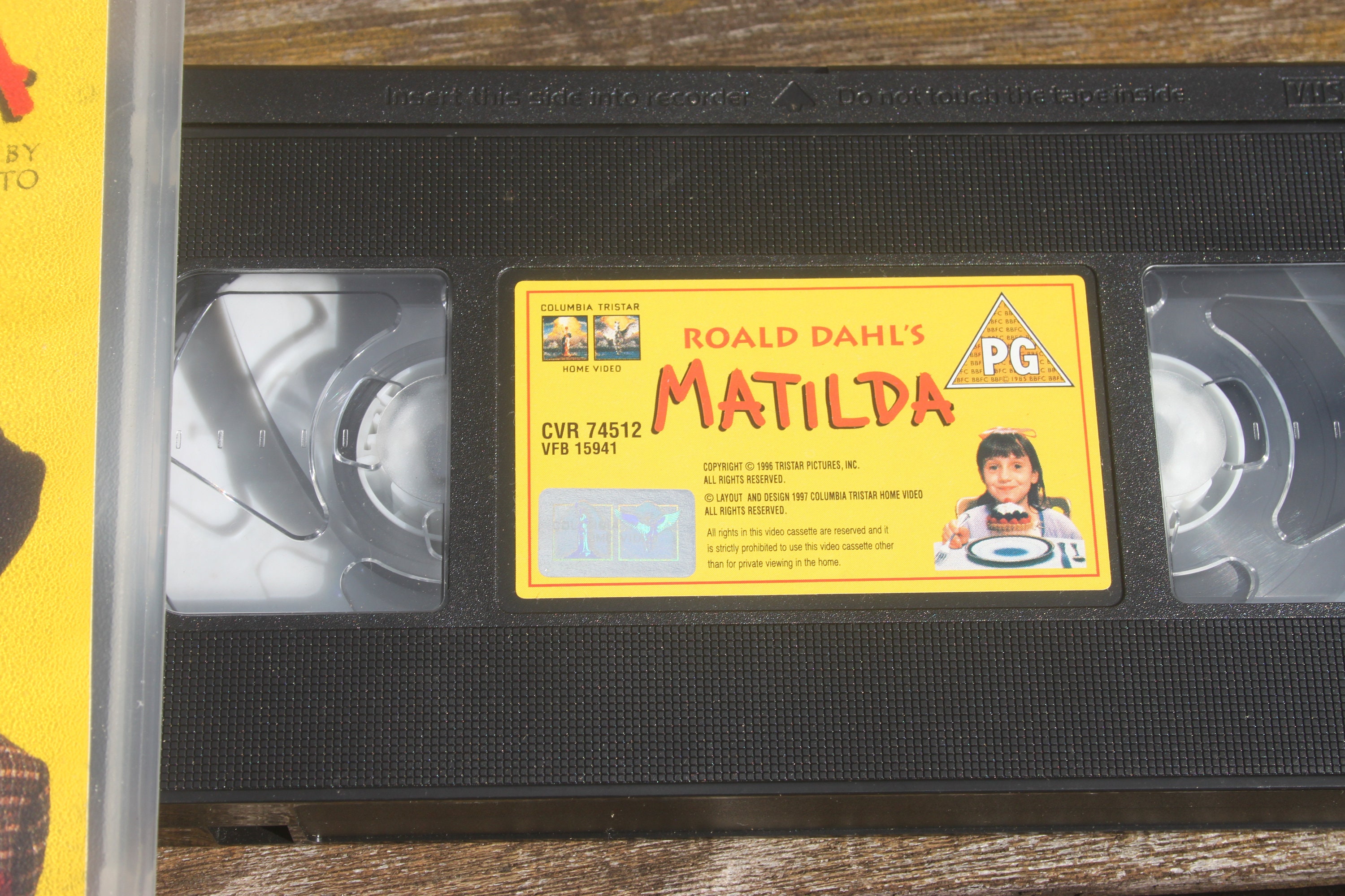 Vintage VHS Video Matilda Roald Dahl Children's Films - Etsy