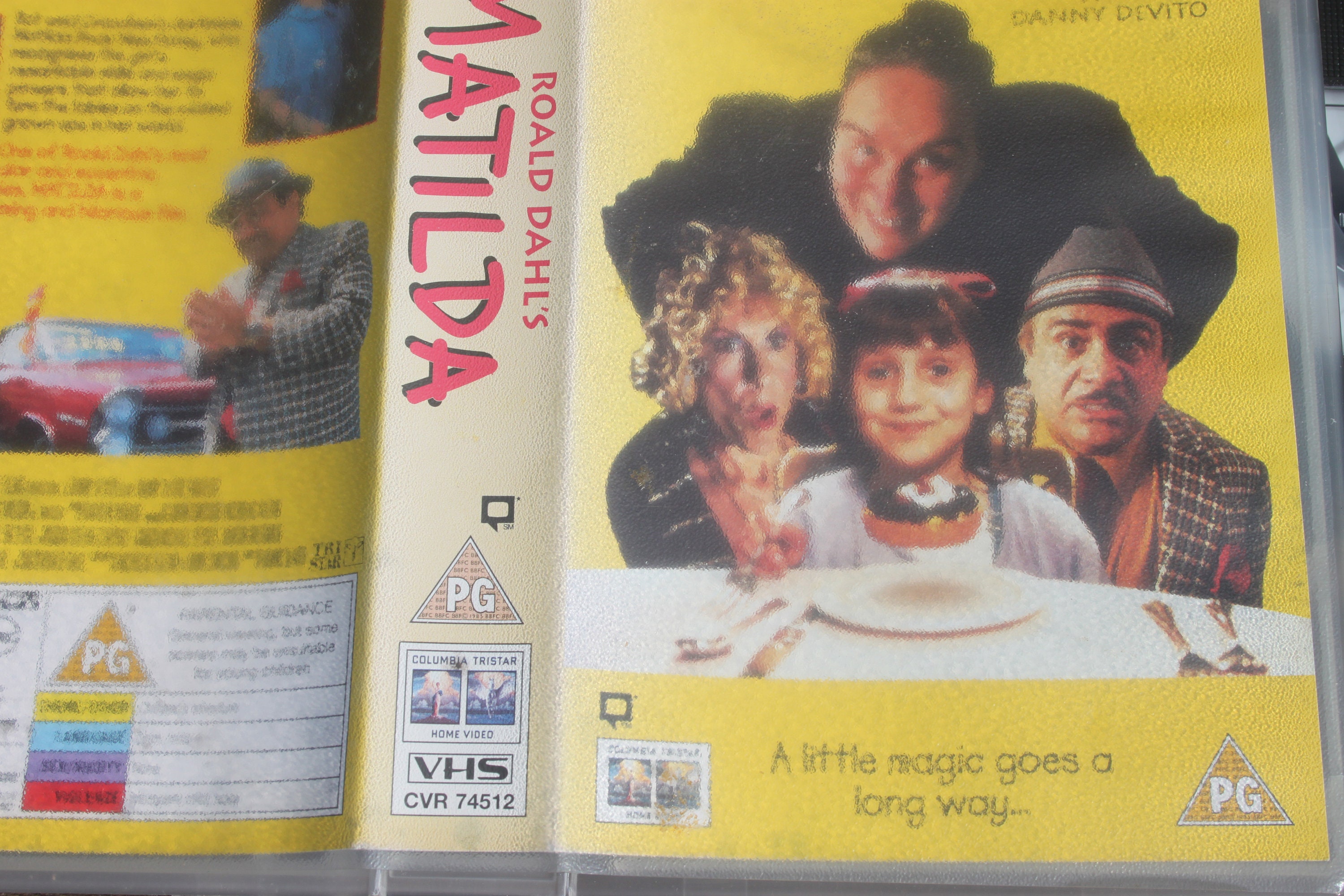 Vintage VHS Video, Matilda, Roald Dahl, Children's Films, Children's ...