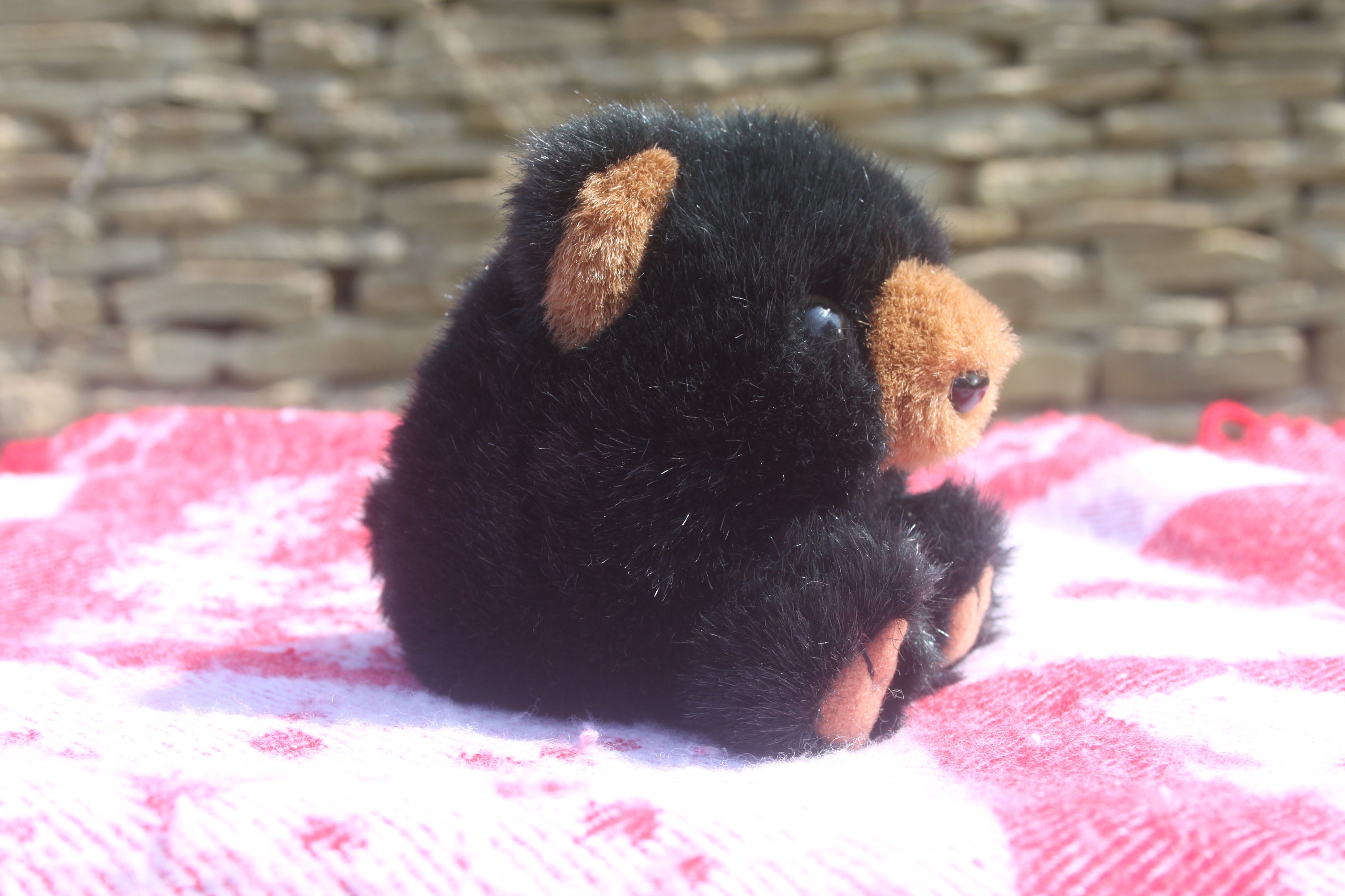 Vintage Plush Swibco Bear Puffkins Benny Black Bear, No Swing Tag, Cute ...