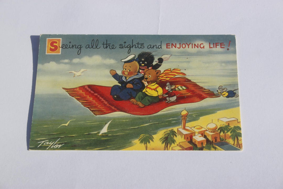 Vintage Bamforth Postcard Children's Illustrated Postcard, Comic ...