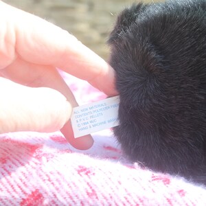 Vintage Plush Swibco Bear Puffkins Benny Black Bear, No Swing Tag, Cute ...