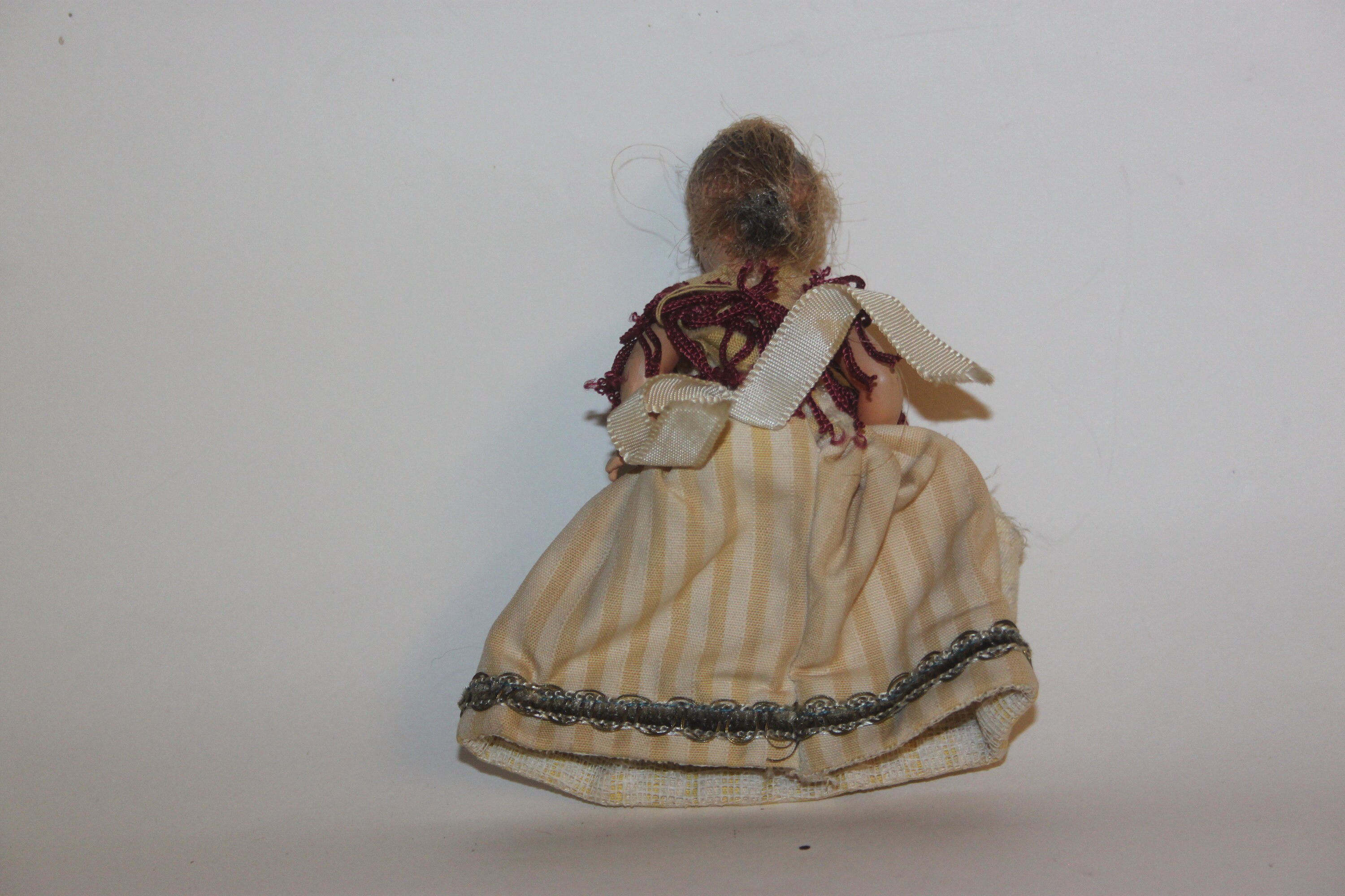 Tiny Miniature Vintage Costume Doll 11 Cms Tall Celluloid - Etsy UK