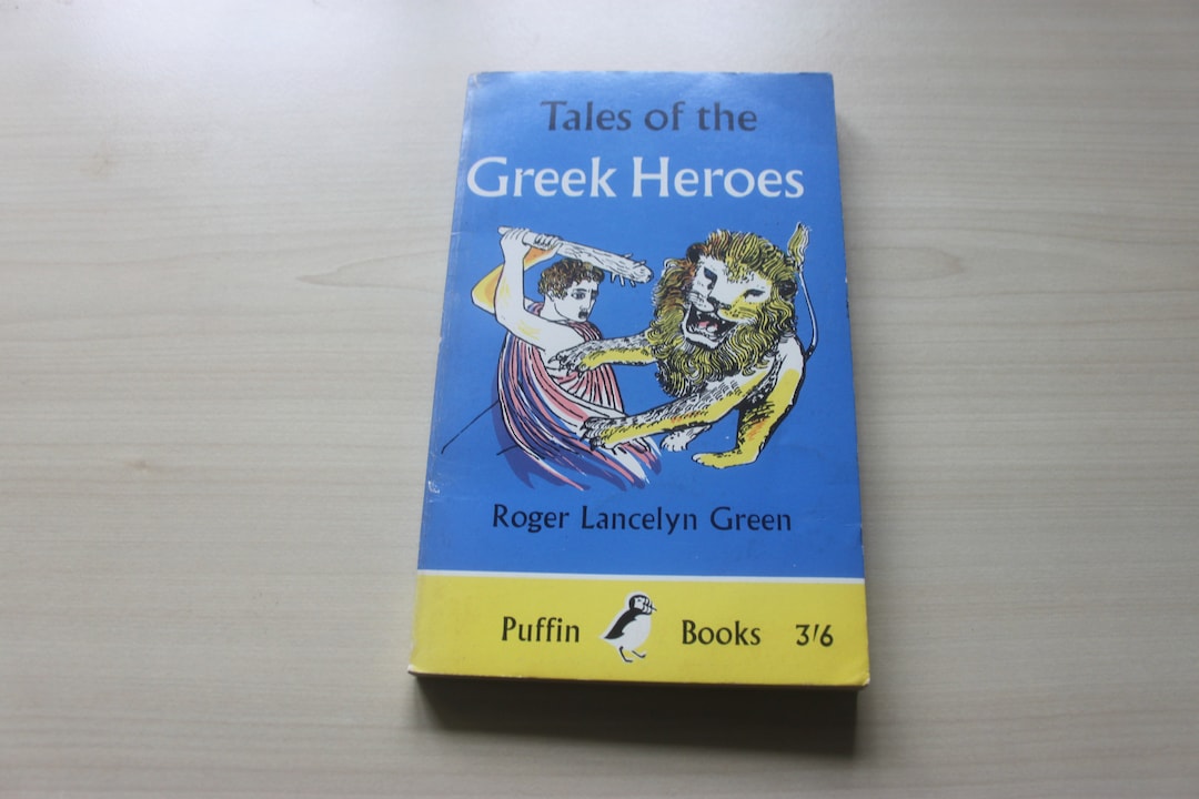Vintage Puffin Tales of the Greek Heroes Roger Lancelyn Green PS 119 ...