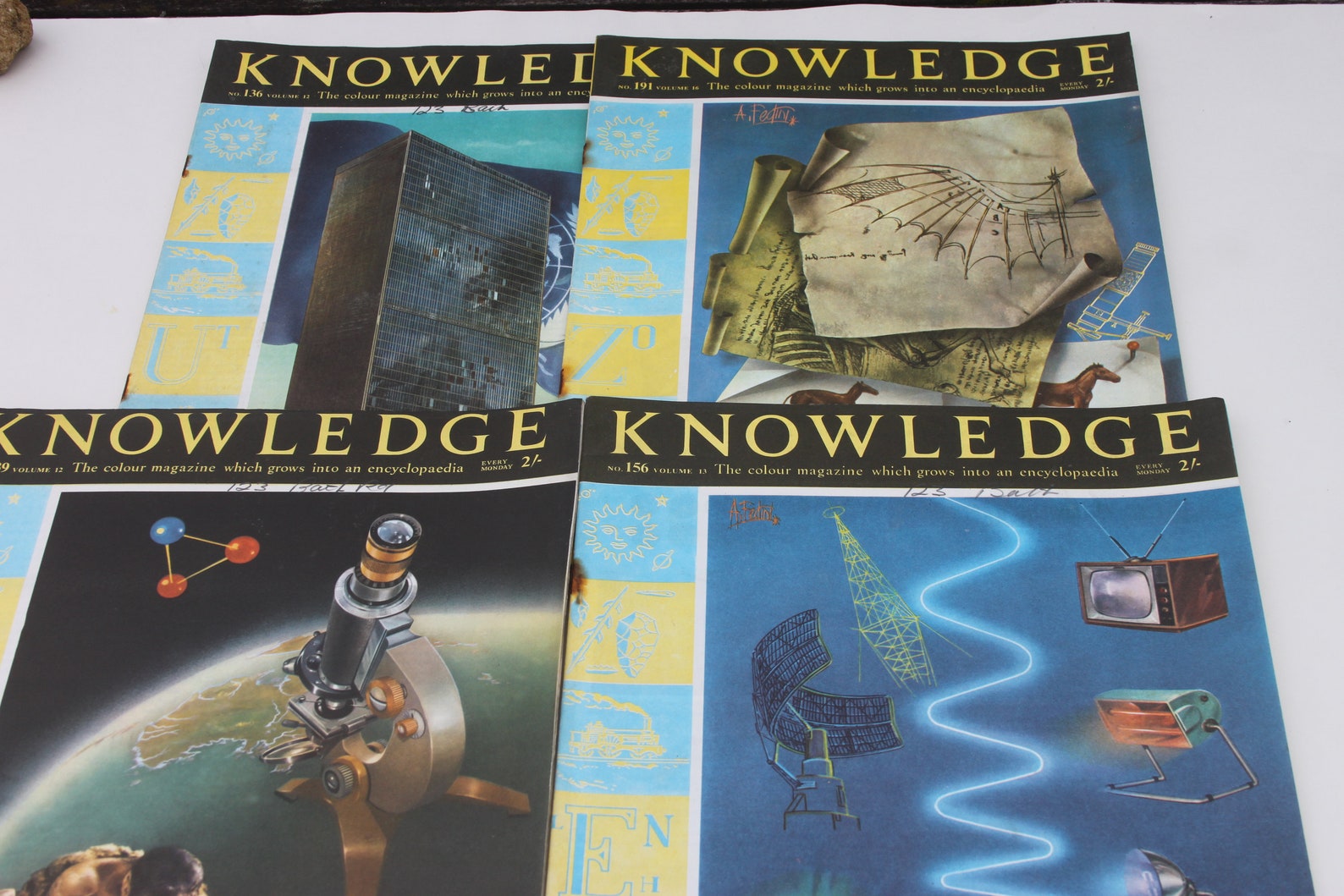 Knowledge children's magazine, vintage 1960s factual information ...