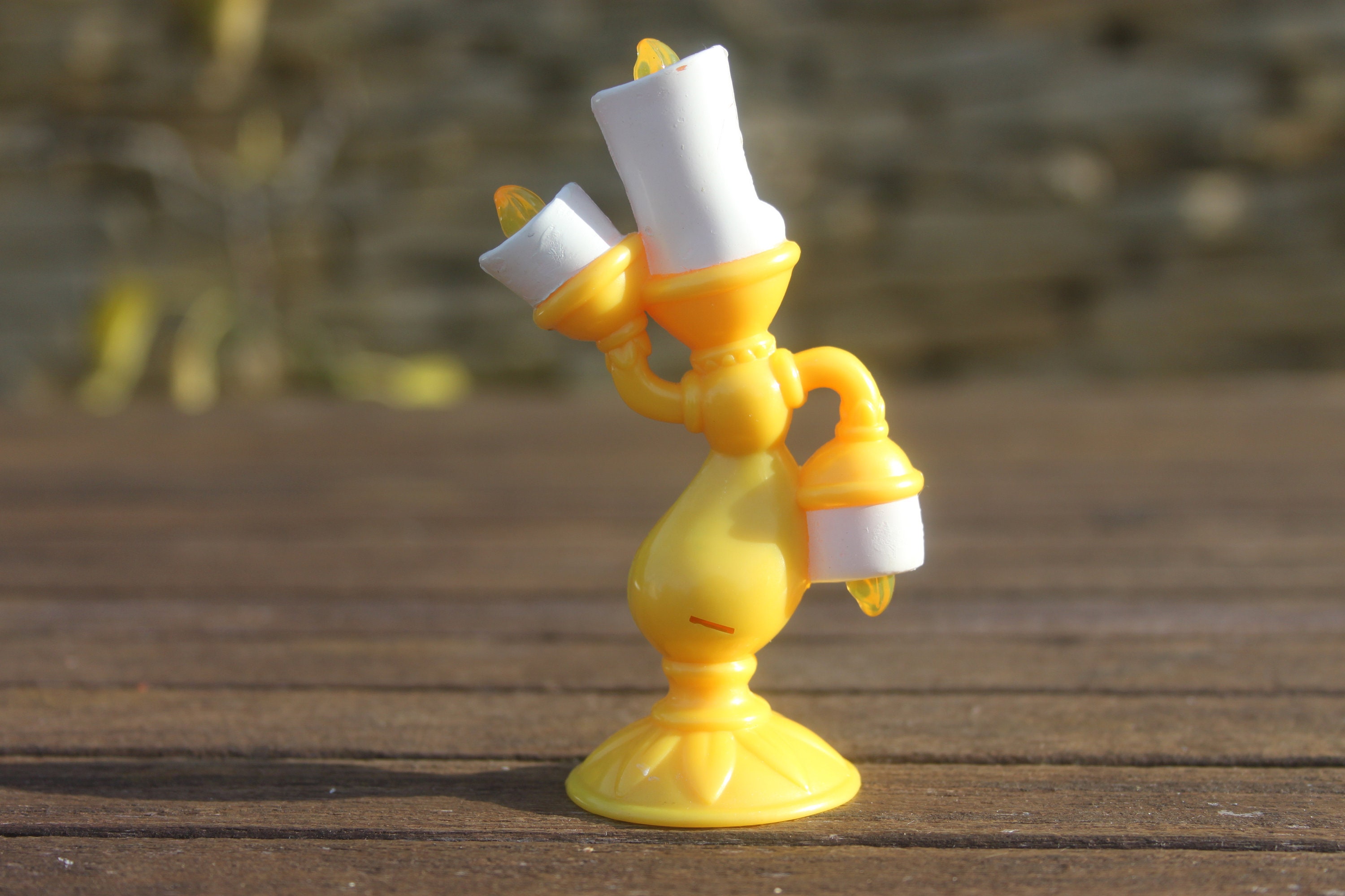 Mcdonalds Fast Food Figure Lumiere Beauty and the Beast 10 - Etsy