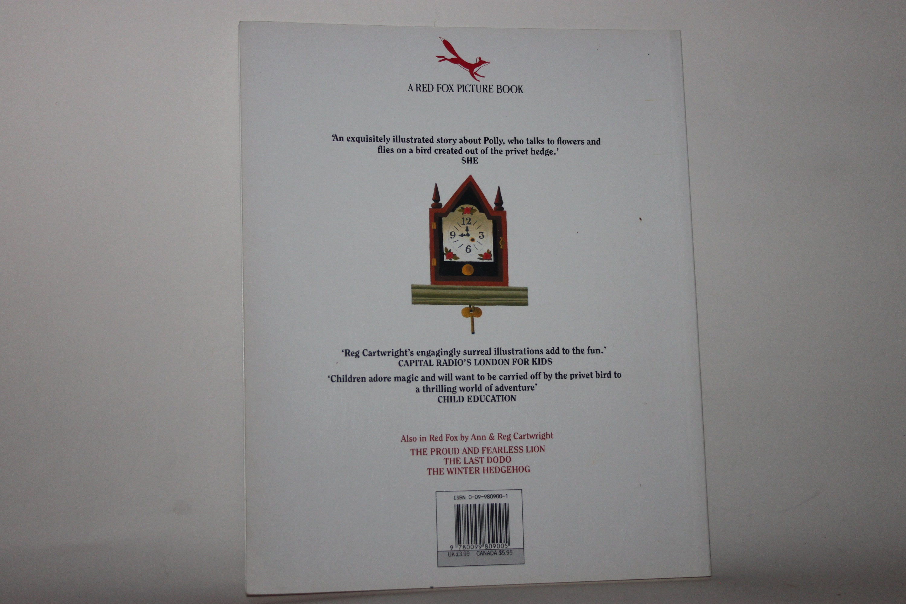 Polly and the Privet Bird by Ann & Reg Cartwright PB 1992 Red - Etsy