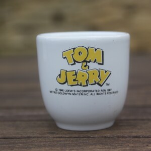 Vintage Tom and Jerry Egg Cup, Cat and Mouse, TV Characters, Film ...