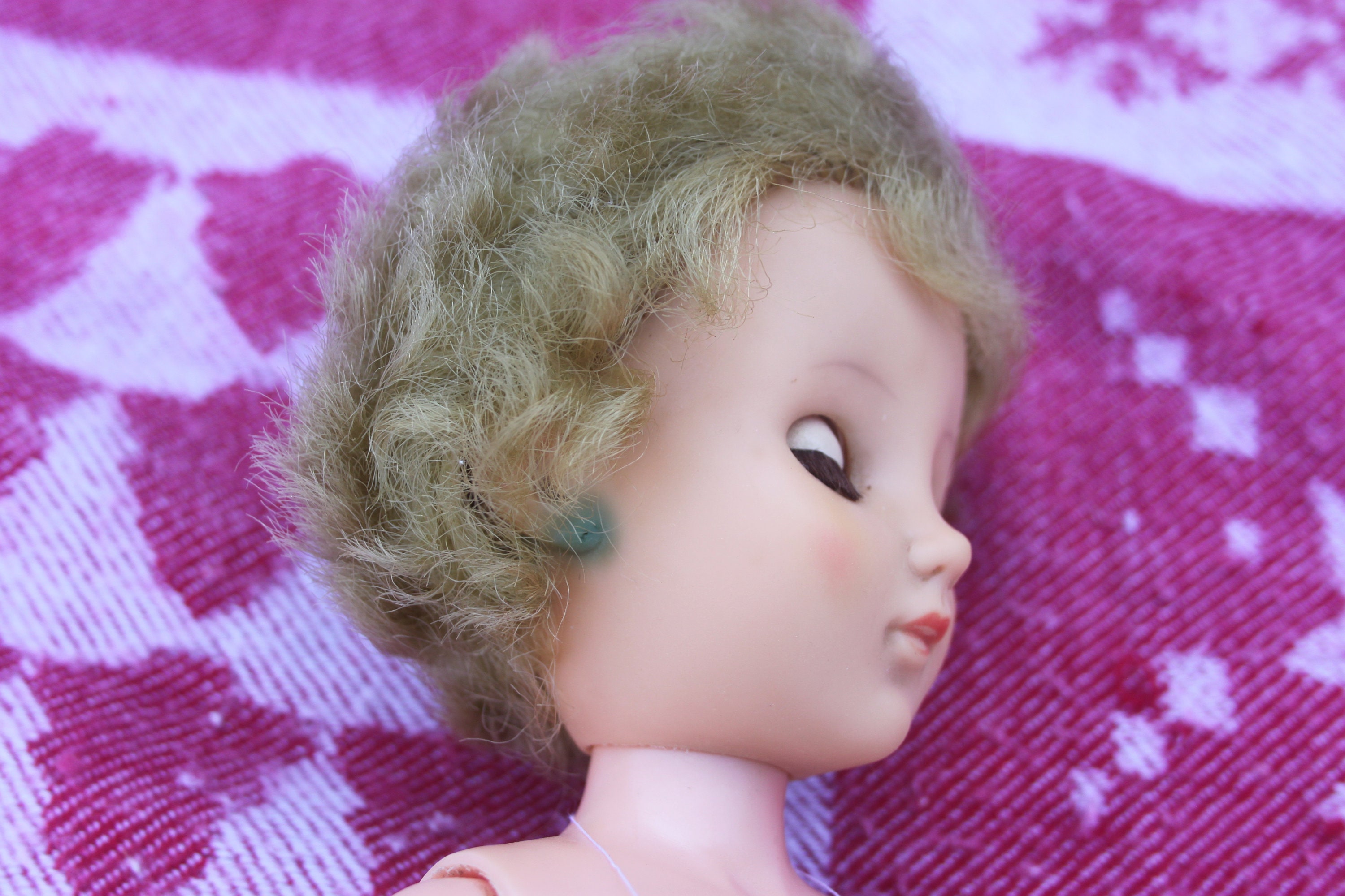 Vintage Vinyl Teen Doll, 1960s 1950s, Pedigree? High Heels, Underwear ...