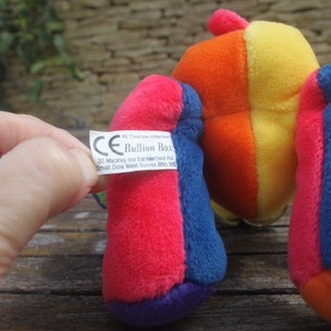 Soft Toy Millenium Bears, 2000, Plush Toys, Red Yellow Blue Purple ...