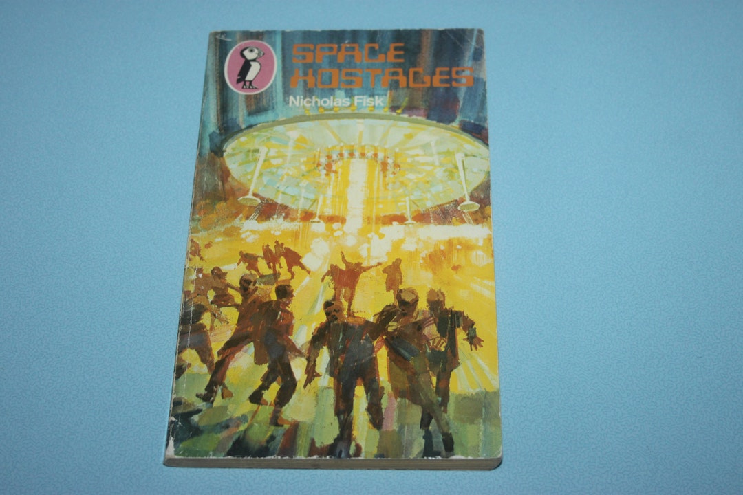 Vintage Puffin Children's Book Space Hostages Nicholas Fisk Science Fiction, Penguin Books ...