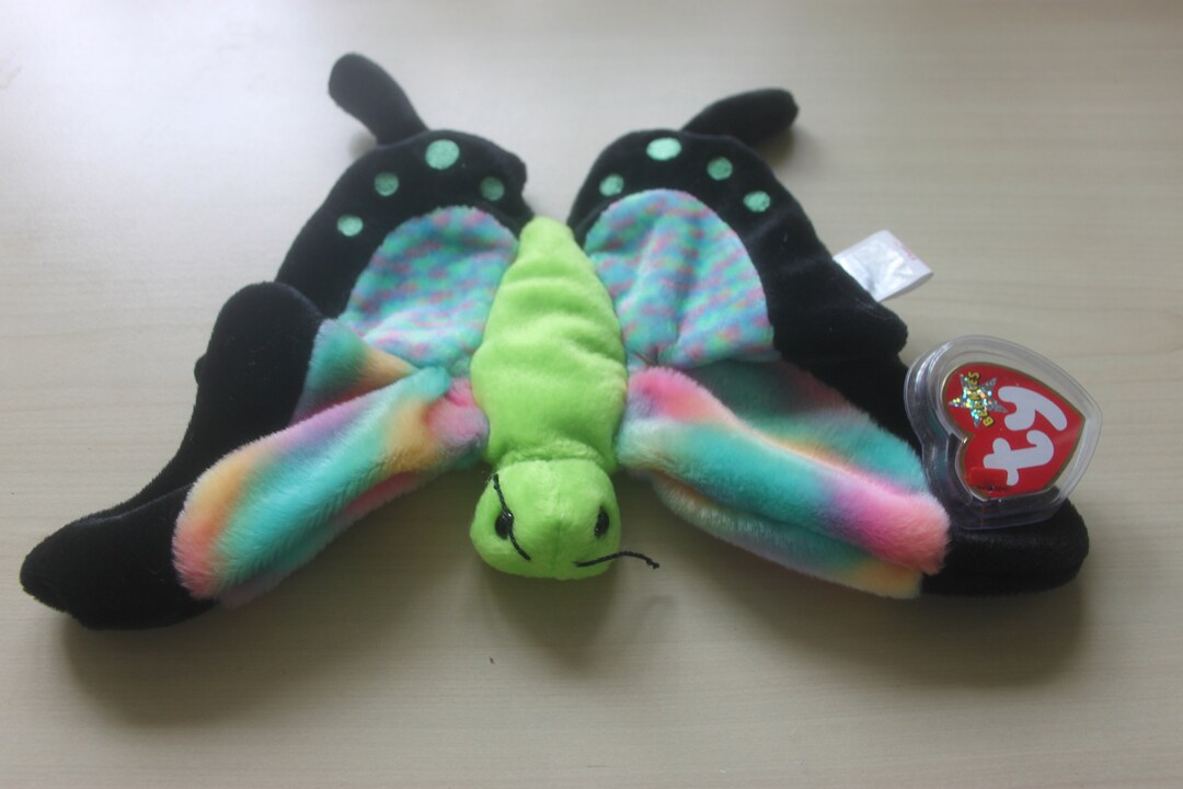 Plush Ty Beanie Baby Float the Butterfly 2000, Soft Toys, Stuffed Toys ...